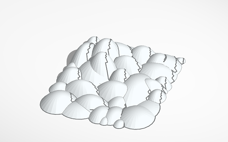 3D design Rolling Rocks - Tinkercad