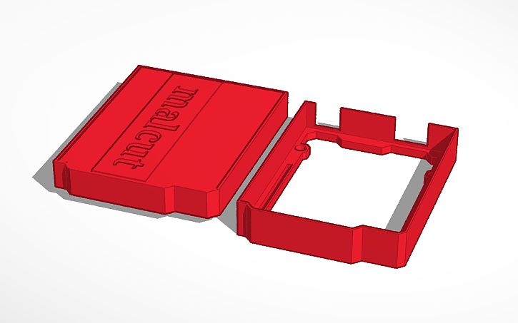 3D design Arduino case - Tinkercad