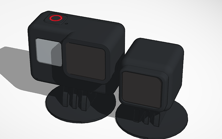 3D design Go Pro - Tinkercad