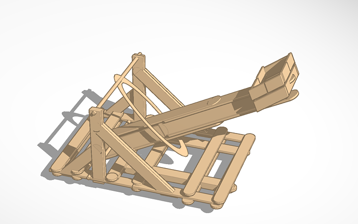 3D design Catapult - Tinkercad