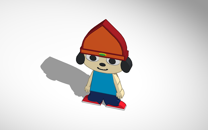 3D design Parappa the Rapper from "Parappa The Rapper" - Tinkercad