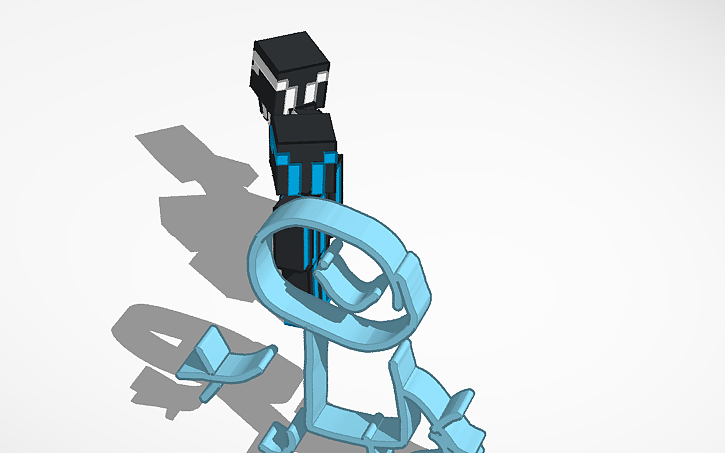3D design I tried to draw a stick man with my eyes closed…. - Tinkercad