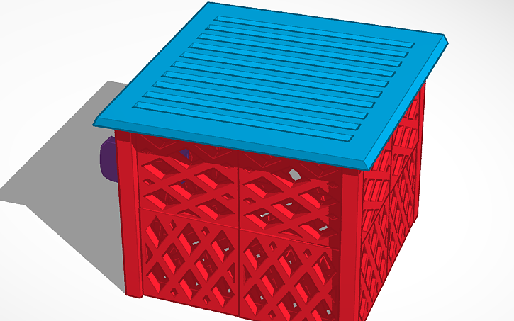 3D design Container Accessory - Tinkercad