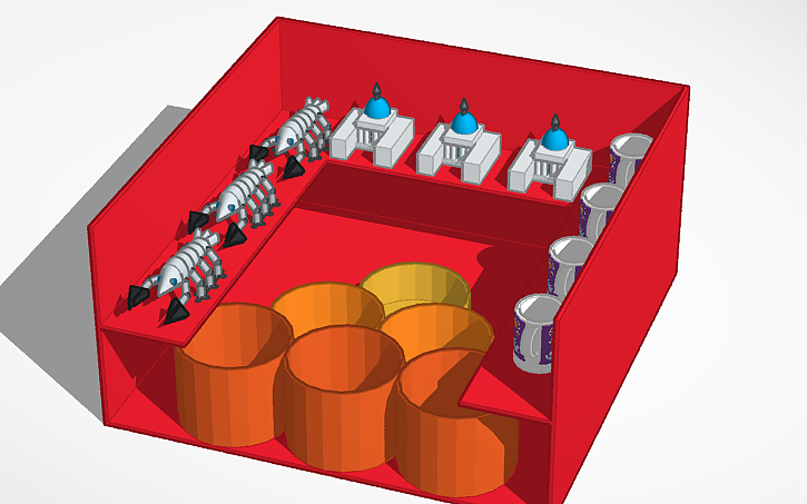 3D design carnival game. built for sim lab - Tinkercad