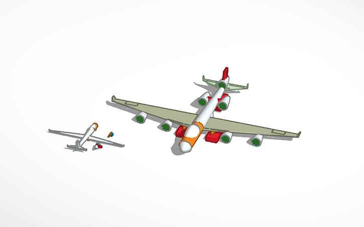 3D design Fighter jet - Tinkercad