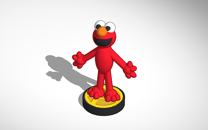 3D design Elmo - Tinkercad