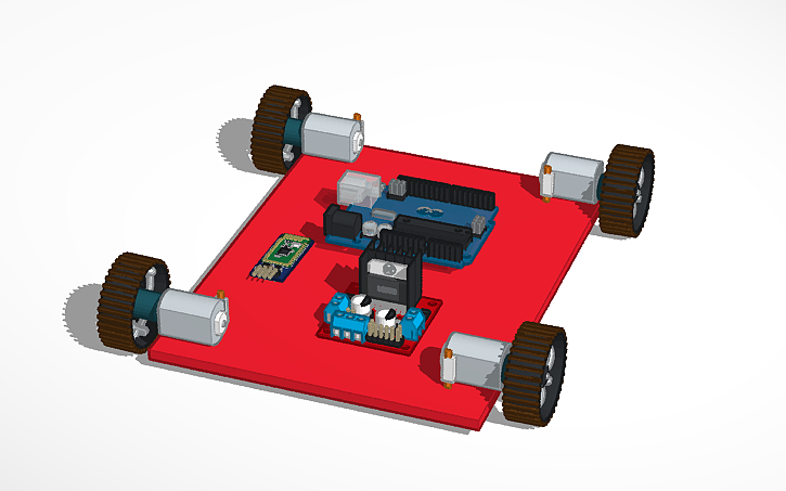 3d Design Arduino Car Tinkercad