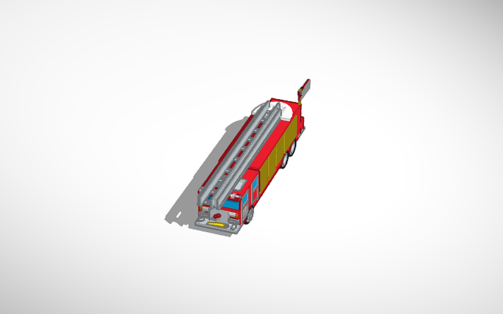 3D design Fire Ladder 22 OFFICIAL - Tinkercad