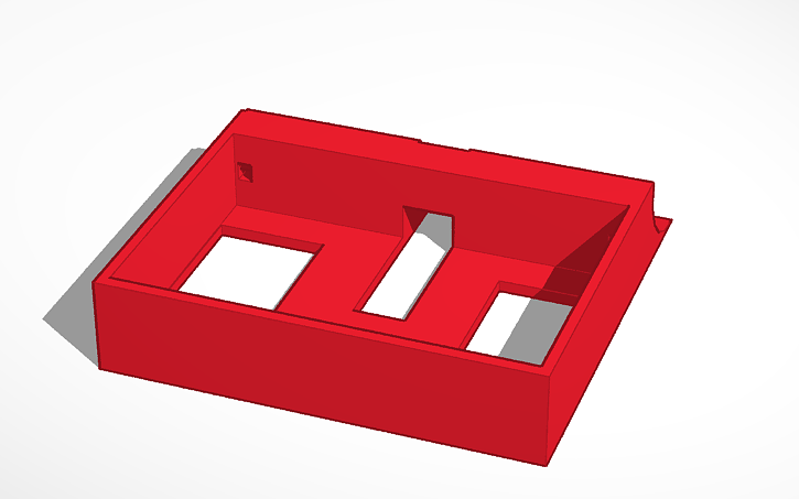 3D design mini sumo - Tinkercad