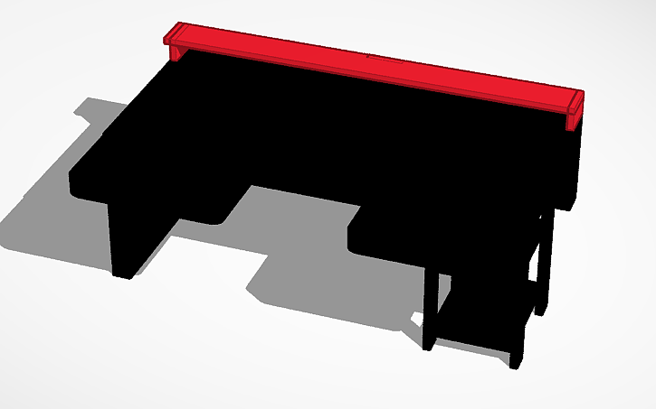 3D design Gaming table - Tinkercad
