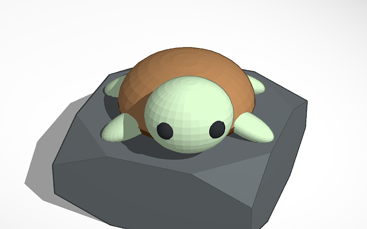 3D design NATIONAL FOUNDATION OF TURTLES (like to join) - Tinkercad