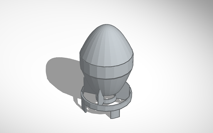3D design Mini Nuke Fallout - Tinkercad