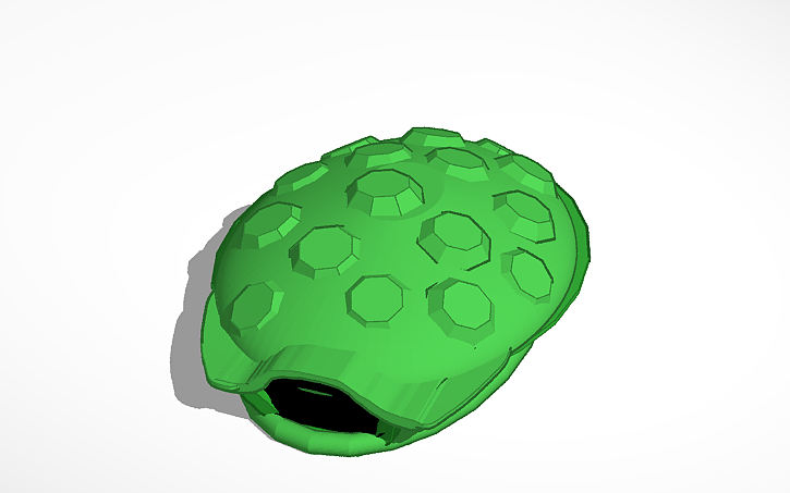 3D design 3D Totally Tubular Turtle Shell - Tinkercad
