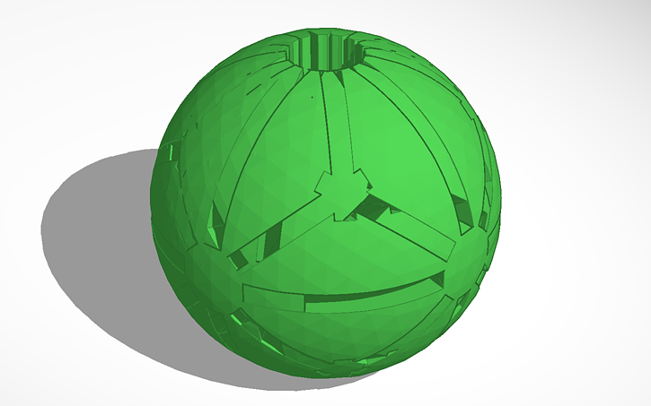 3D design ball - Tinkercad