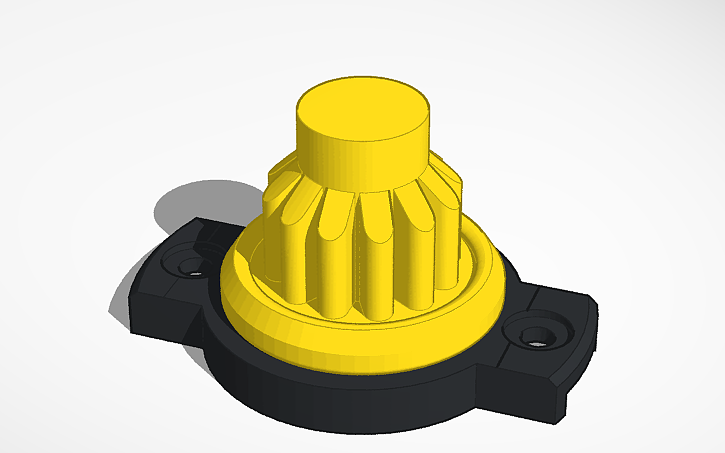 3D design beyblade burst x-celerator driver - Tinkercad