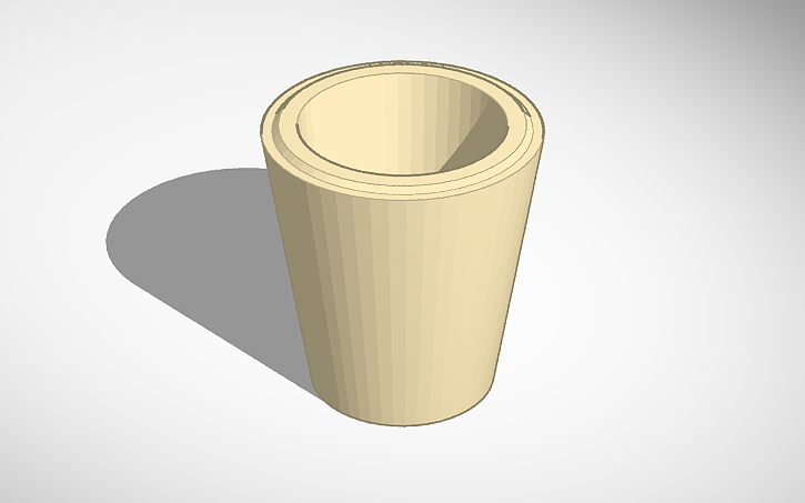 3D design Stool Foot V6 - Tinkercad