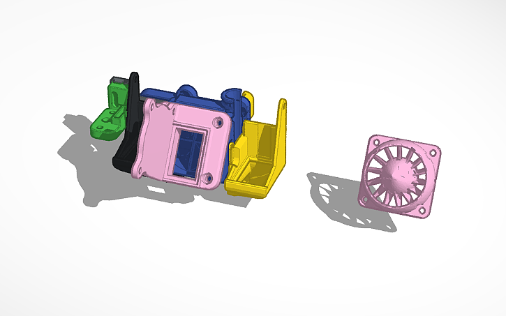 3D design Hero Me Gen 5 Mockup for Swiss Direct Drive - Tinkercad