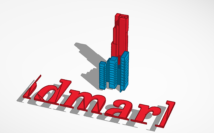3D design Landmark 81 - Tinkercad
