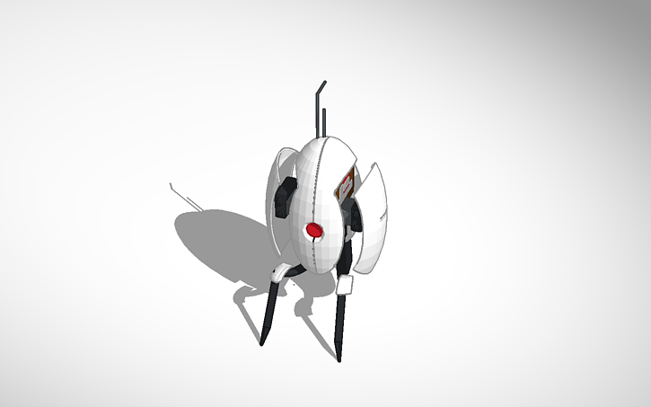 3D design portal turret - Tinkercad