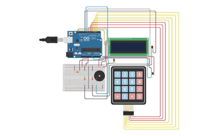 Circuit design CS:GO / CS2 bomb - Tinkercad