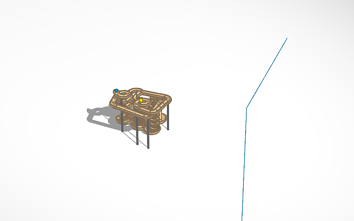 3D design Marble run - Tinkercad