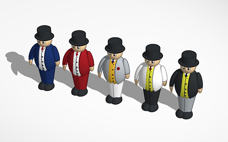 3D design Fat Controller Sim Lab - Tinkercad