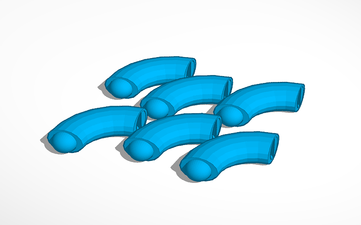 3D design Tangle toy (6 count) - Tinkercad