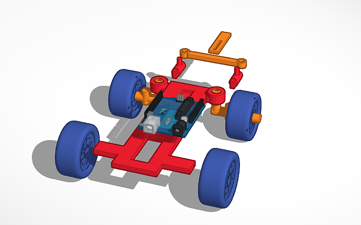 3D design Car Chassis Design - Tinkercad