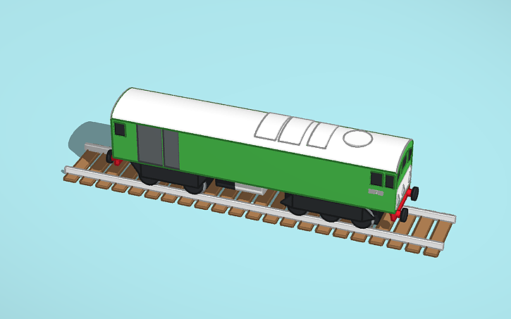3D design BoCo The Metropolitan Diesel (BR Class 28 No.5702) - Tinkercad