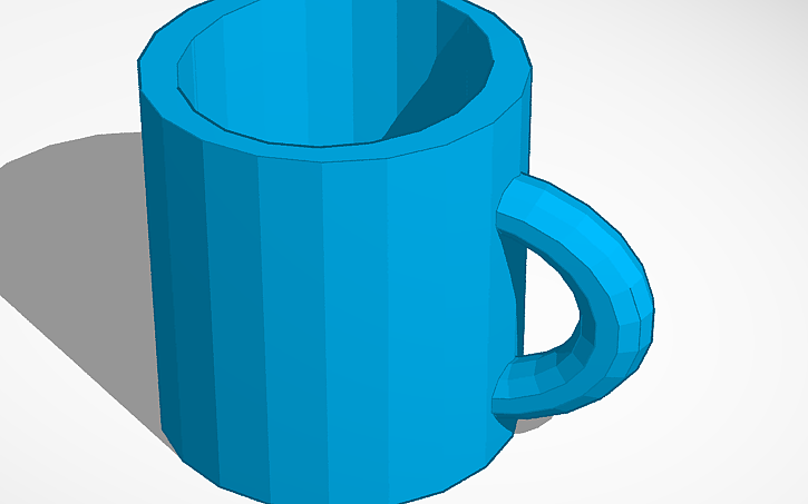 3D design Fincan - Tinkercad