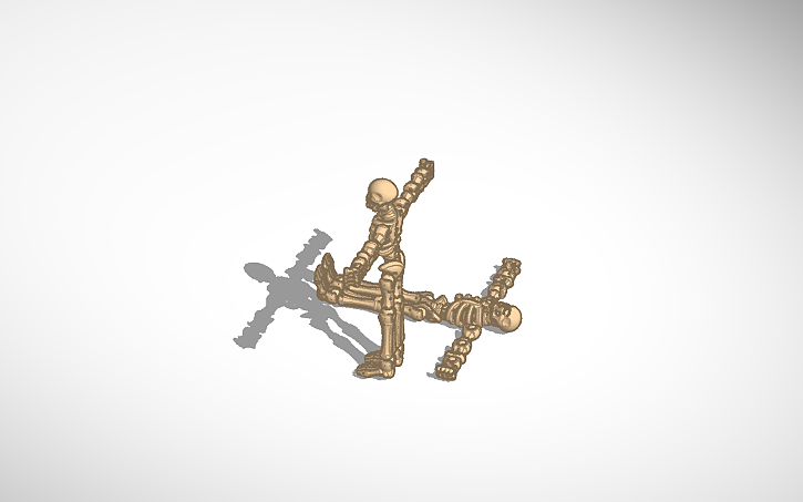 3D design Skeleton - Tinkercad