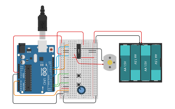 Circuit design DC motor direction and speed control-Hbridge and ...