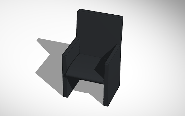 3D design Chair - Tinkercad