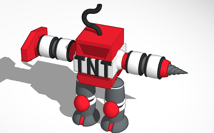 3D design Edited ruby_child's Mech a Bit - Tinkercad