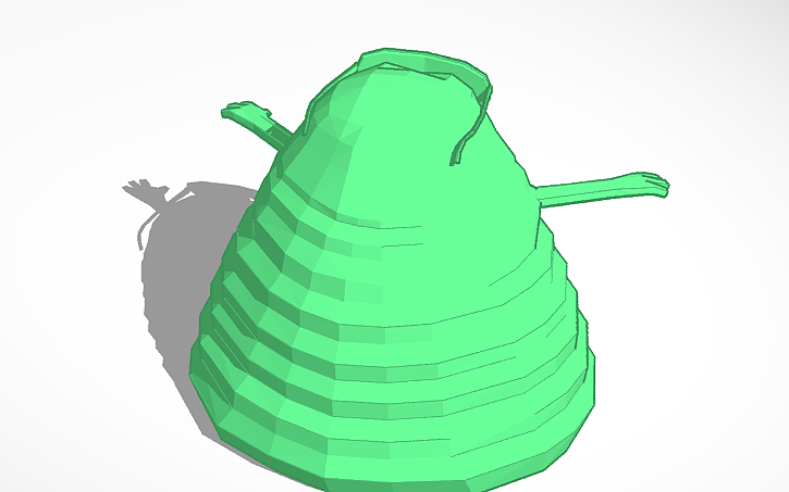 3D design blob creature - Tinkercad