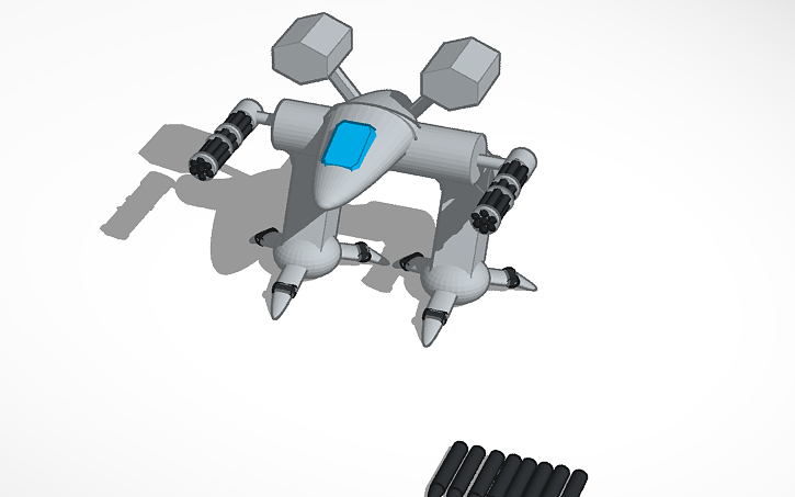 3D design Awesome Mech - Tinkercad