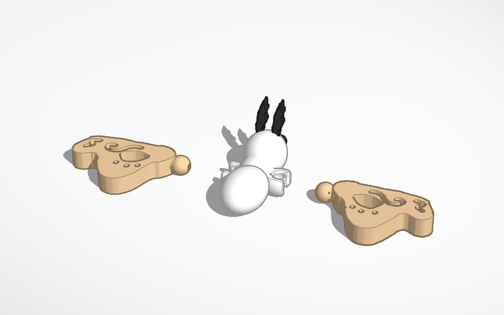 3D design Moth (Printable with Movable Wings!) - Tinkercad