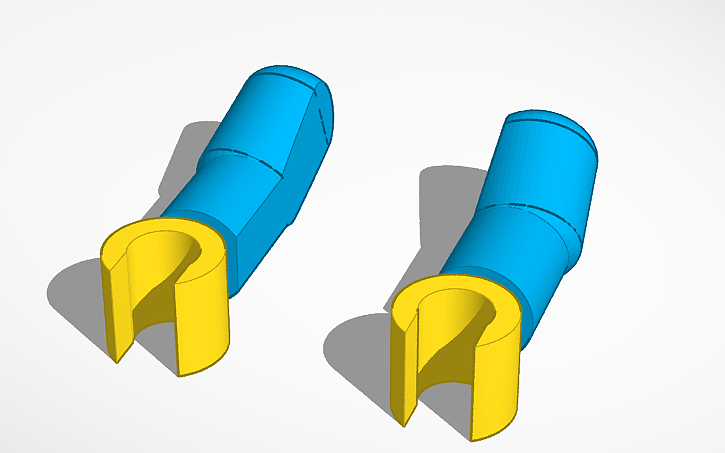 3D design Lego Arms - Tinkercad