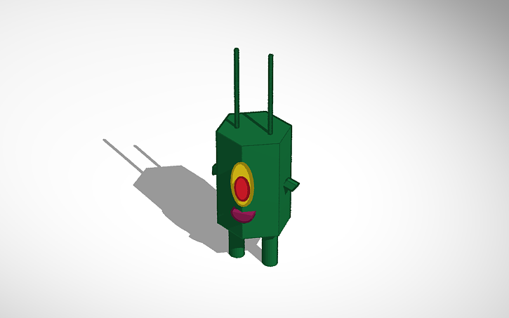 3D design plankton - Tinkercad