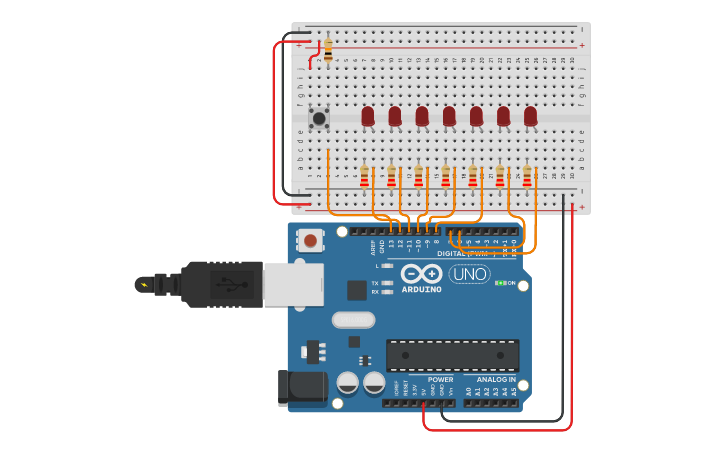 Circuit design SDAC ONLINE 3 - Tinkercad