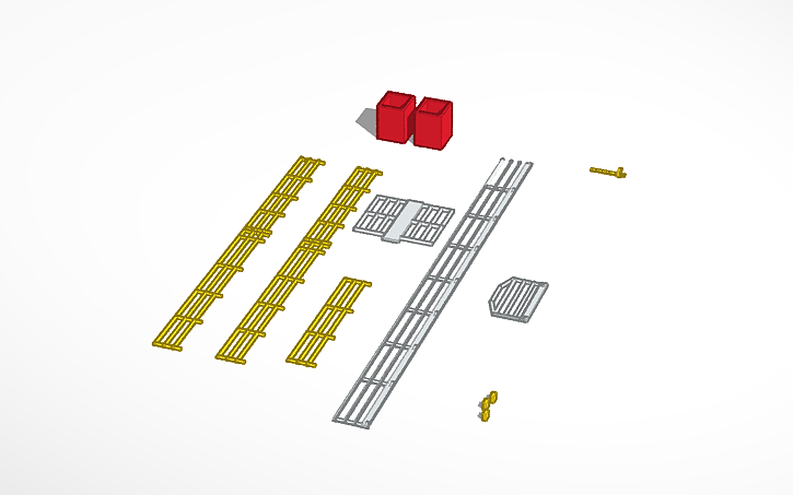3D design Railings - Tinkercad