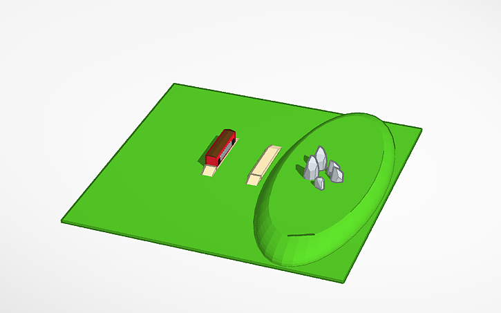 3D design Standing Stones - Tinkercad