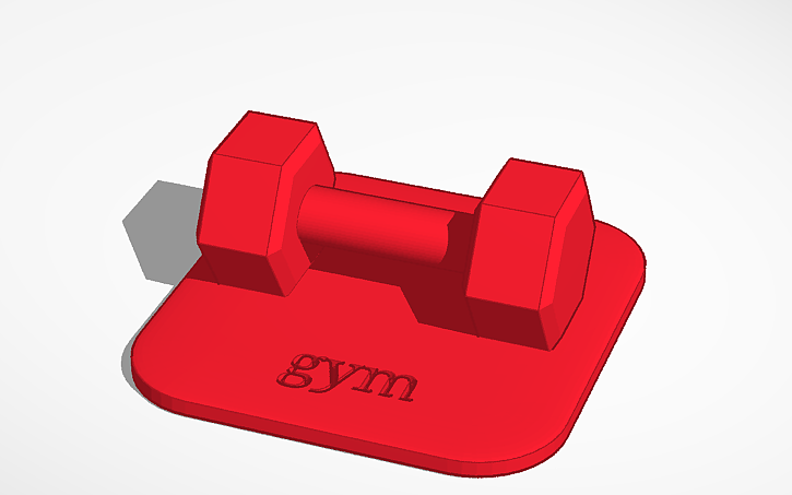 3D design gym - Tinkercad