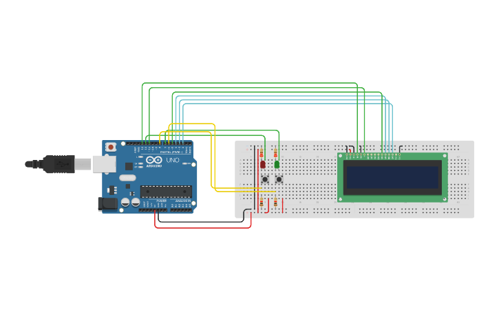 Circuit design RFID - Tinkercad