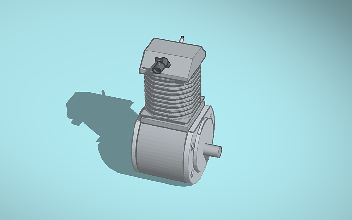 3D design motor - Tinkercad