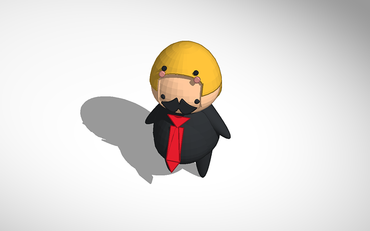 3D design Buisness Chibi Entry - Tinkercad