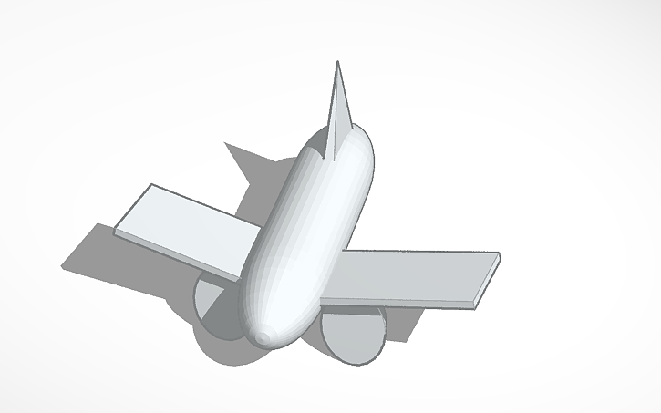 3D design Aeroplan - Tinkercad