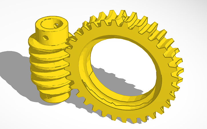 3D design Gear - Tinkercad