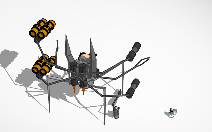 3D design Skibidi scientist toilet (all forms) - Tinkercad