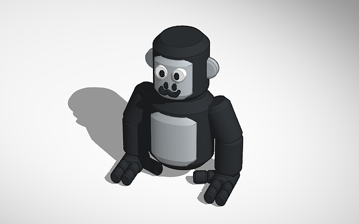 3D design GORILLA TAG GORILLA - Tinkercad
